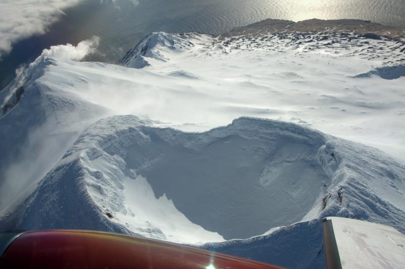 Summit of Gareloi Volcano.