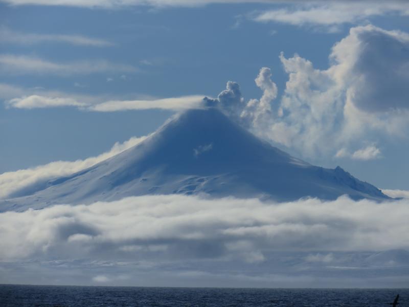 Mount Shishaldin Volcano, Alaska -- September 2015 | Alaska, Volcano ...
